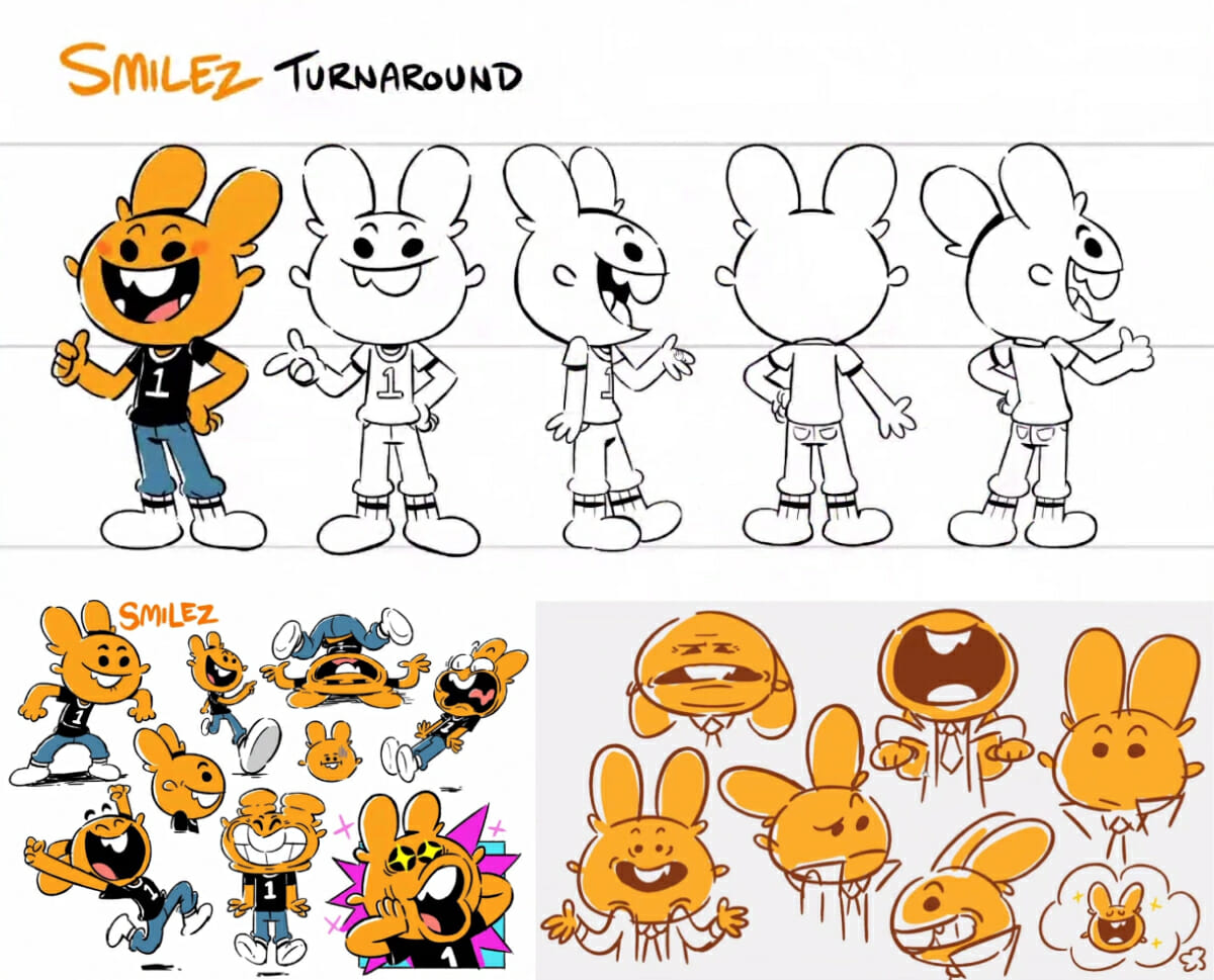 Nic Parris and Jordan Beatty on designing and rigging Smilez