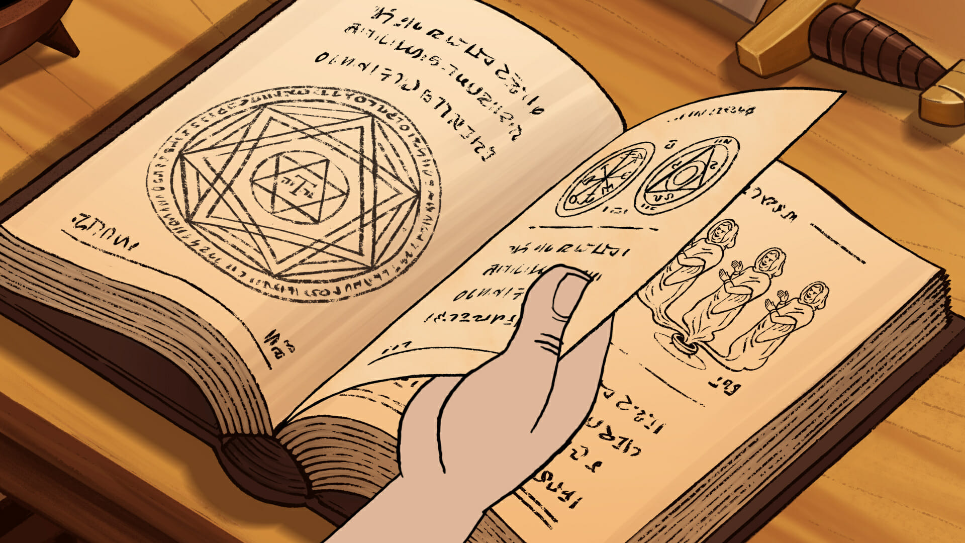 David Badour opens the book on The Conjurer - Toon Boom Animation