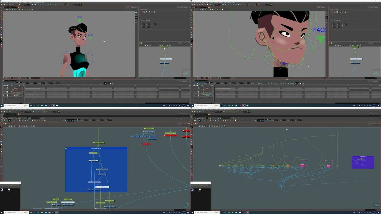 Making of The Duke's Game / Part 2: Rigging, Animation, Comp