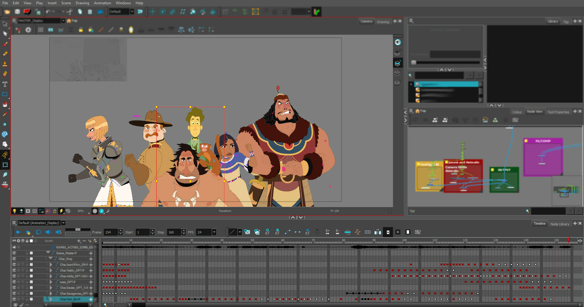 Atomic Cartoons on animating Night at the Museum