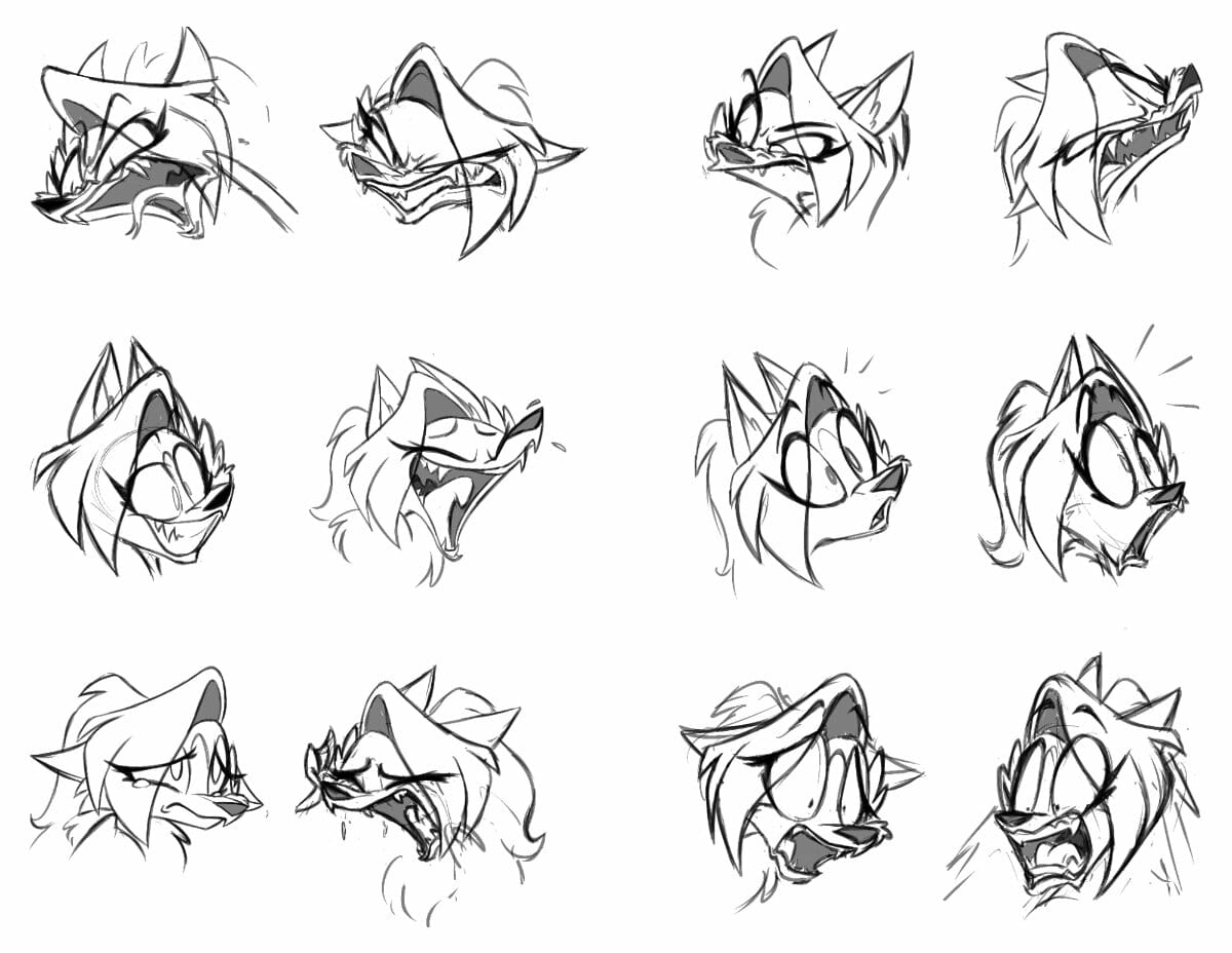 Étienne Côté on animating smear frames and multiples in Ednöra