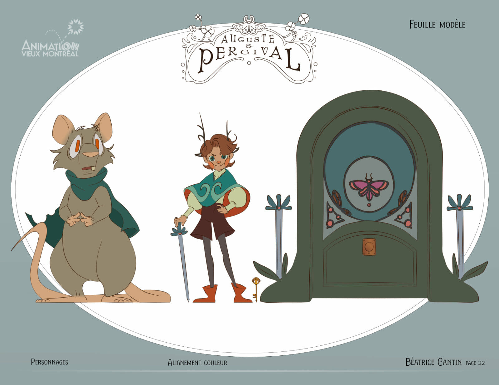 Béatrice Cantin on creating memorable characters in Auguste et Percival