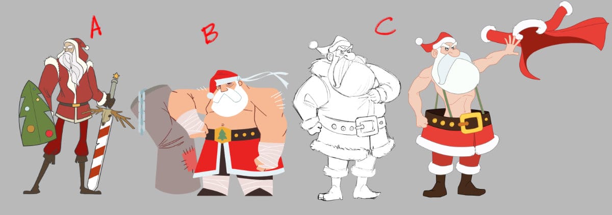 Tonic DNA on turning Santa into a karate-chopping ninja