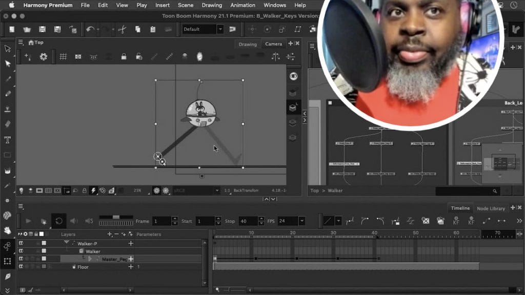 Tony Ross on adapting Harmony Fundamentals for The Animation Study