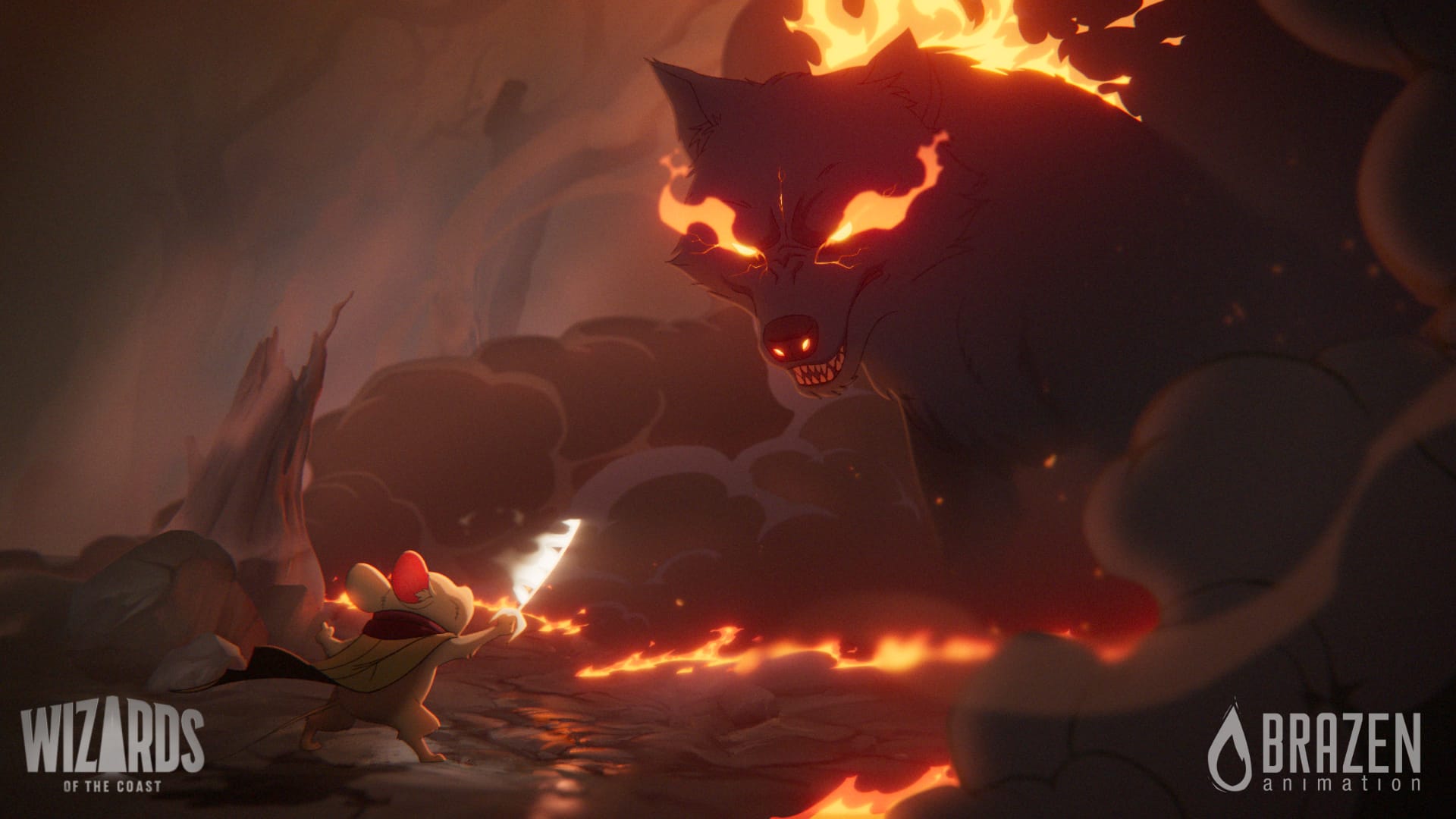 Brazen Animation on being tapped to animate Magic: The Gathering's Bloomburrow