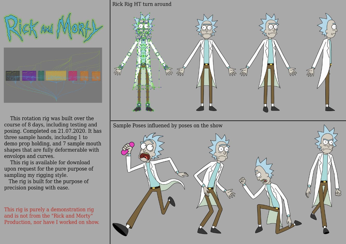 Jamie Greene on rigging Harper using Toon Boom Harmony