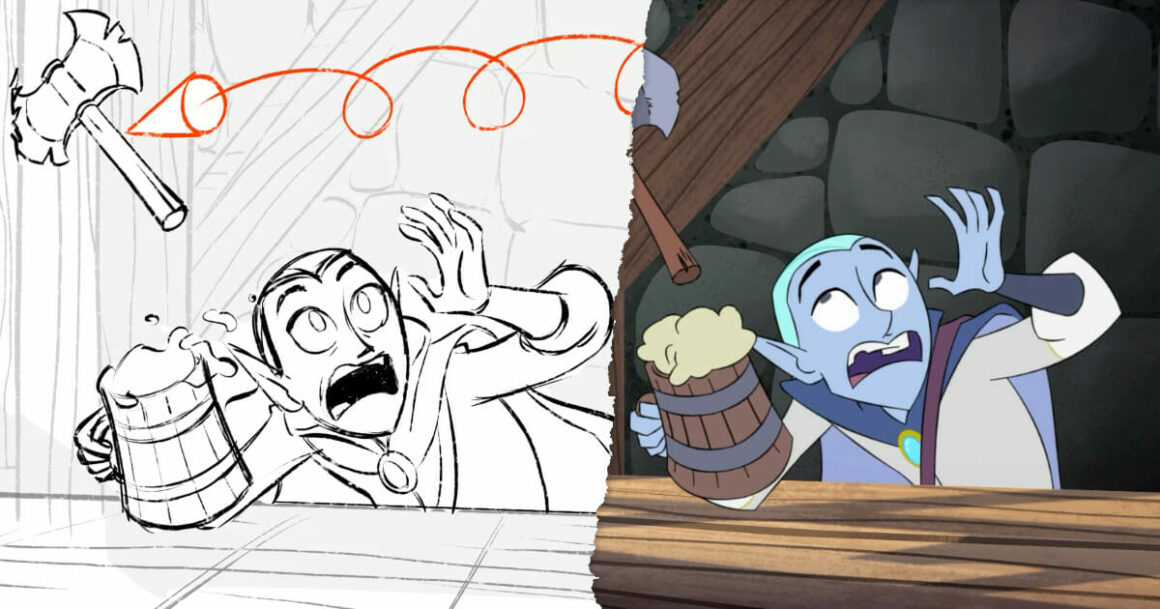 Mik Kirchheiner on traditional paperless animation in Harmony | Toon Boom