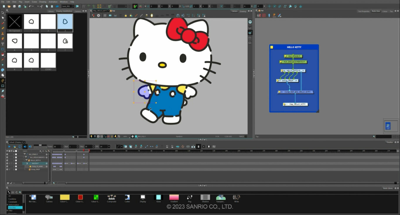 Animating the iconic cast of Hello Kitty & Friends with Split Studio and Sanrio | Toon Boom